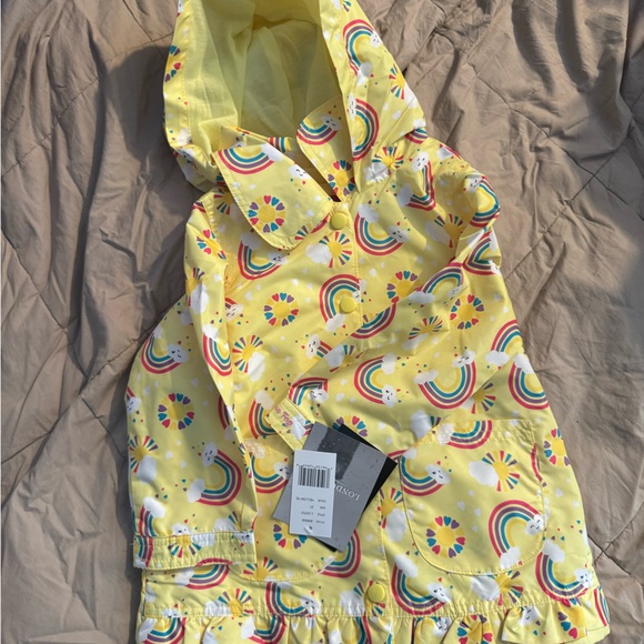 London Fog | Jackets & Coats | London Fog Kids Yellow Rainbow Raincoat ...
